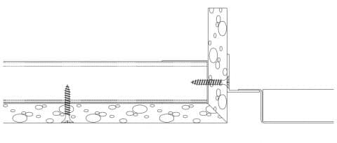 Plasterboard Margins - V-Cut