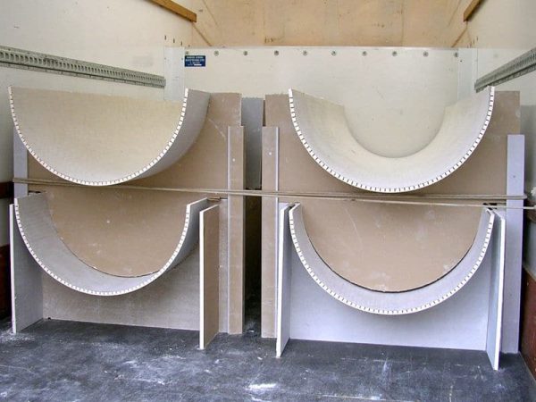 6mm Plasterboard | Preformed Drywall Shapes | V Cut