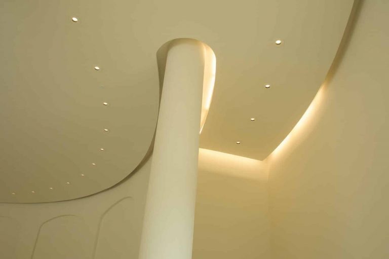 Curved Wall | Interior Wall Paneling | V Cut Plasterboard